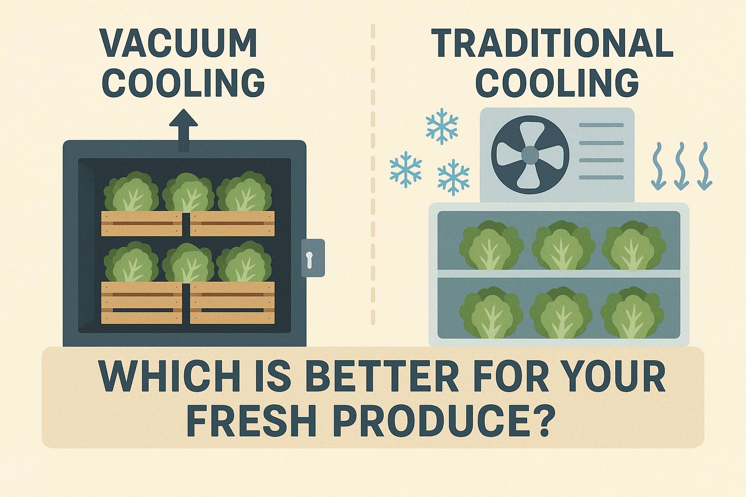Vacuum Cooling vs. Traditional Cooling: Which is Better for Your Fresh ...