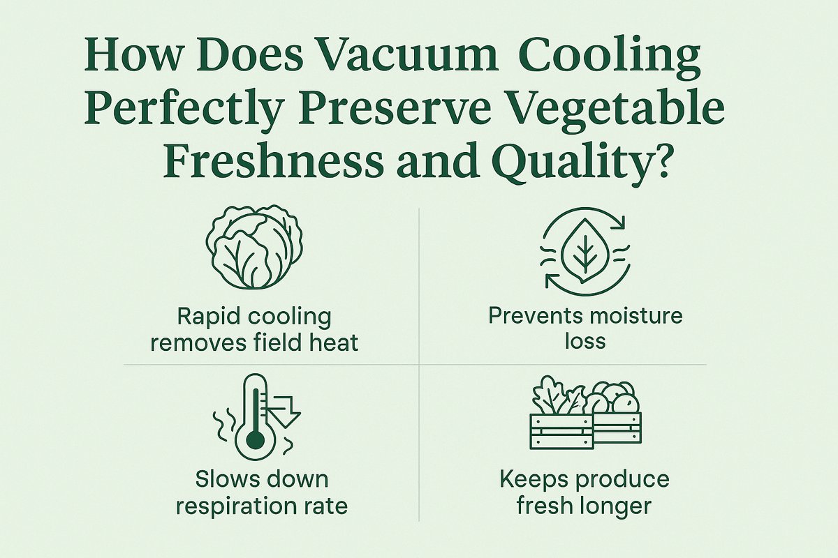 How Does Vacuum Cooling Perfectly Preserve Vegetable Freshness and ...